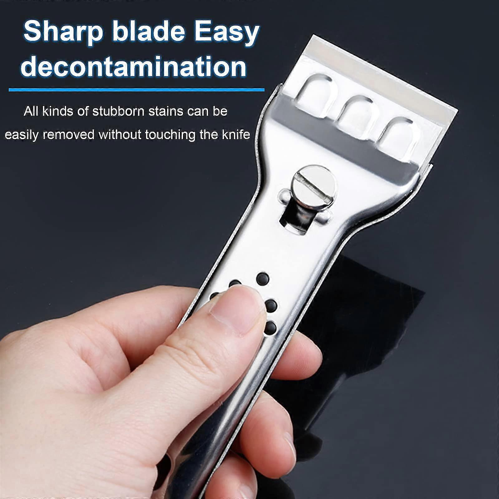 Glass Ceramic Hob Scraper Stainless Steel Glass Scraper Induction Hob ...