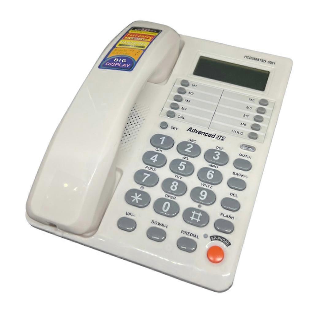 Corded Telephone Landline Telephone Big Button Landline Phones with ...