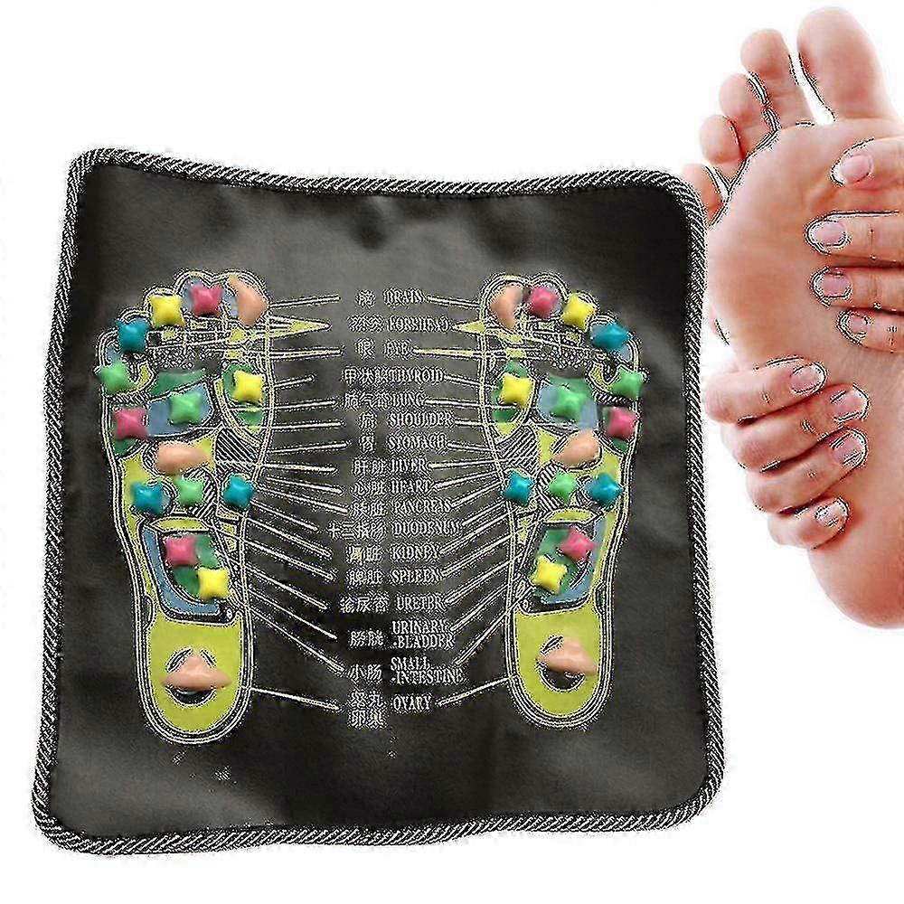 Feet Massage Mat - Portable Foot Massage Pad Feet Acupressure ...