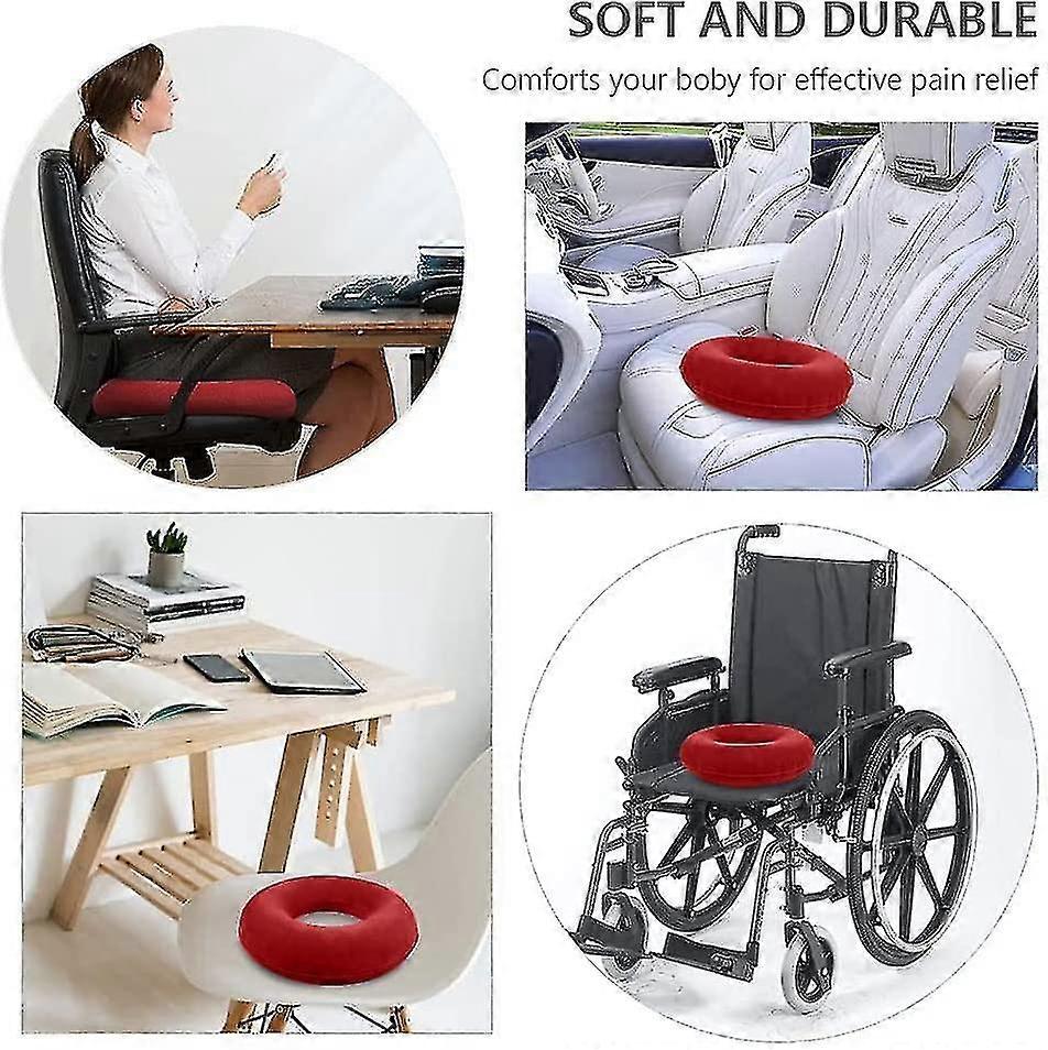 Seat Ring After Coccyx Orthopedic Seat Cushion Haemorrhoids Inflatable ...