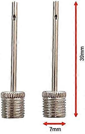 10 PCS Stainless Steel Pump Needle | Ball Inflator Needle With Side ...