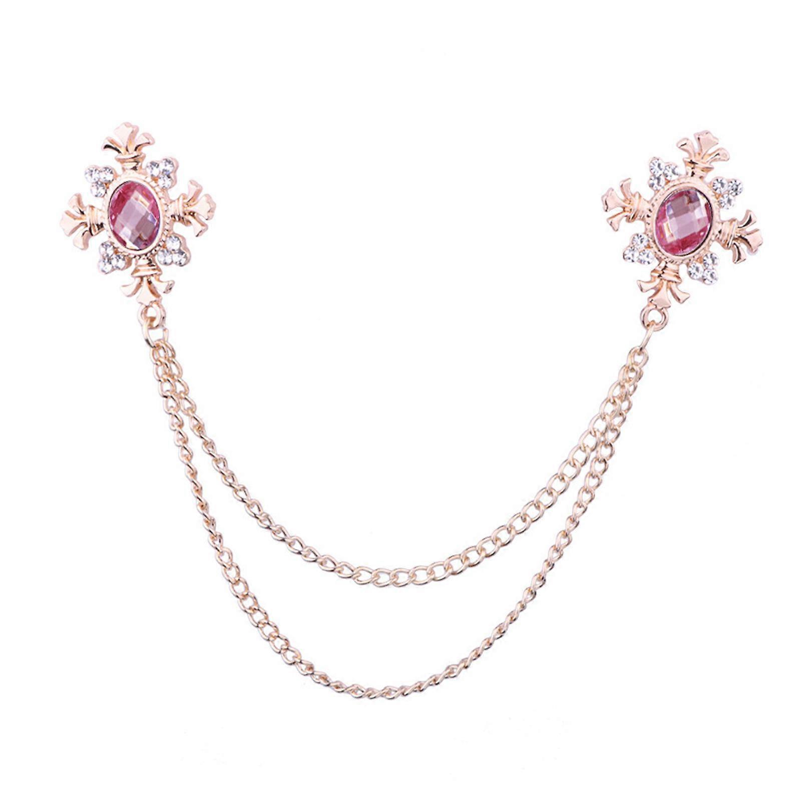 Chain Brooch for Men Suit Men's Brooch Lapel Women Men's Brooch Suit ...