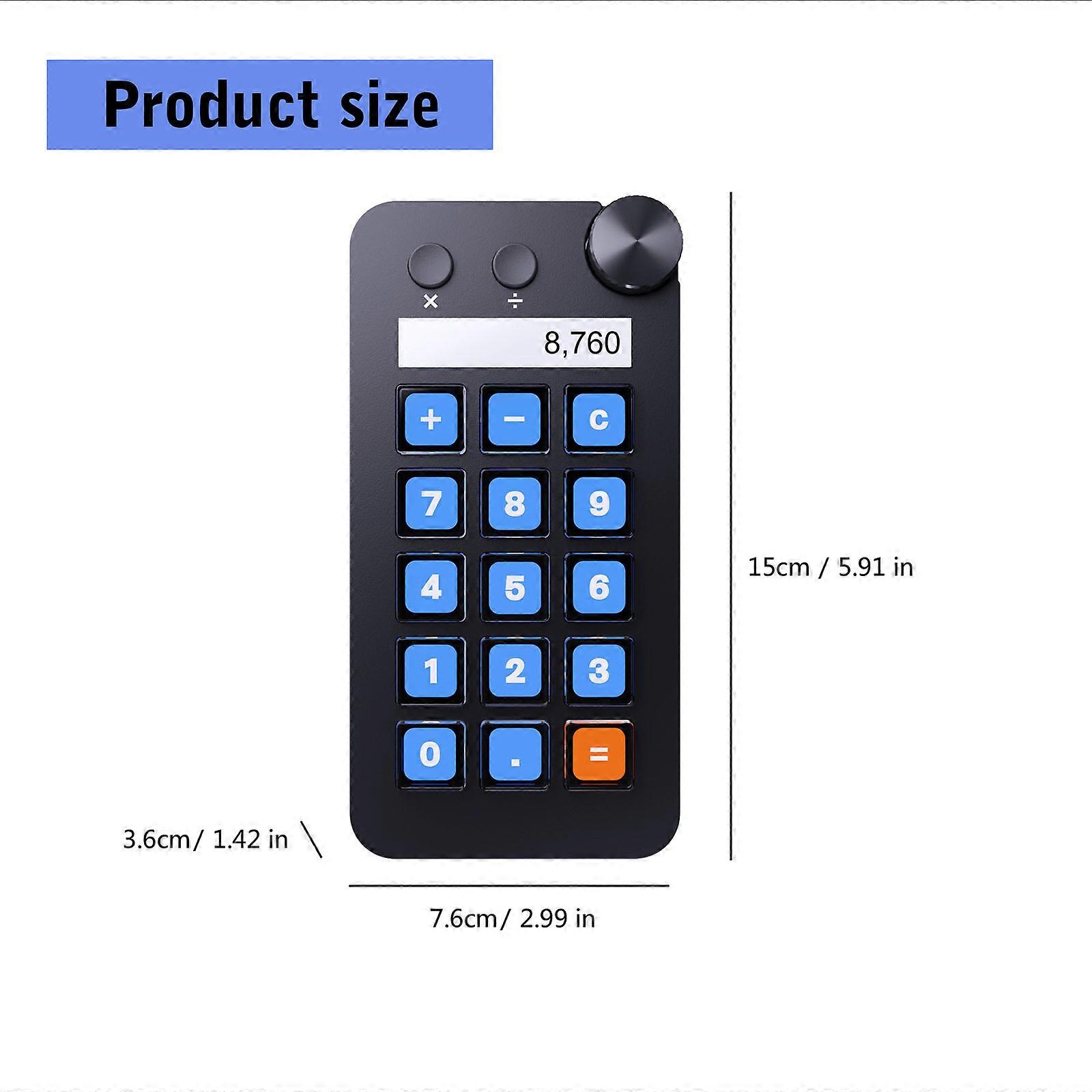 StreamDeck Visual Keyboards LCD Button 15 Key Live Content Creation Controller Customs Button ...