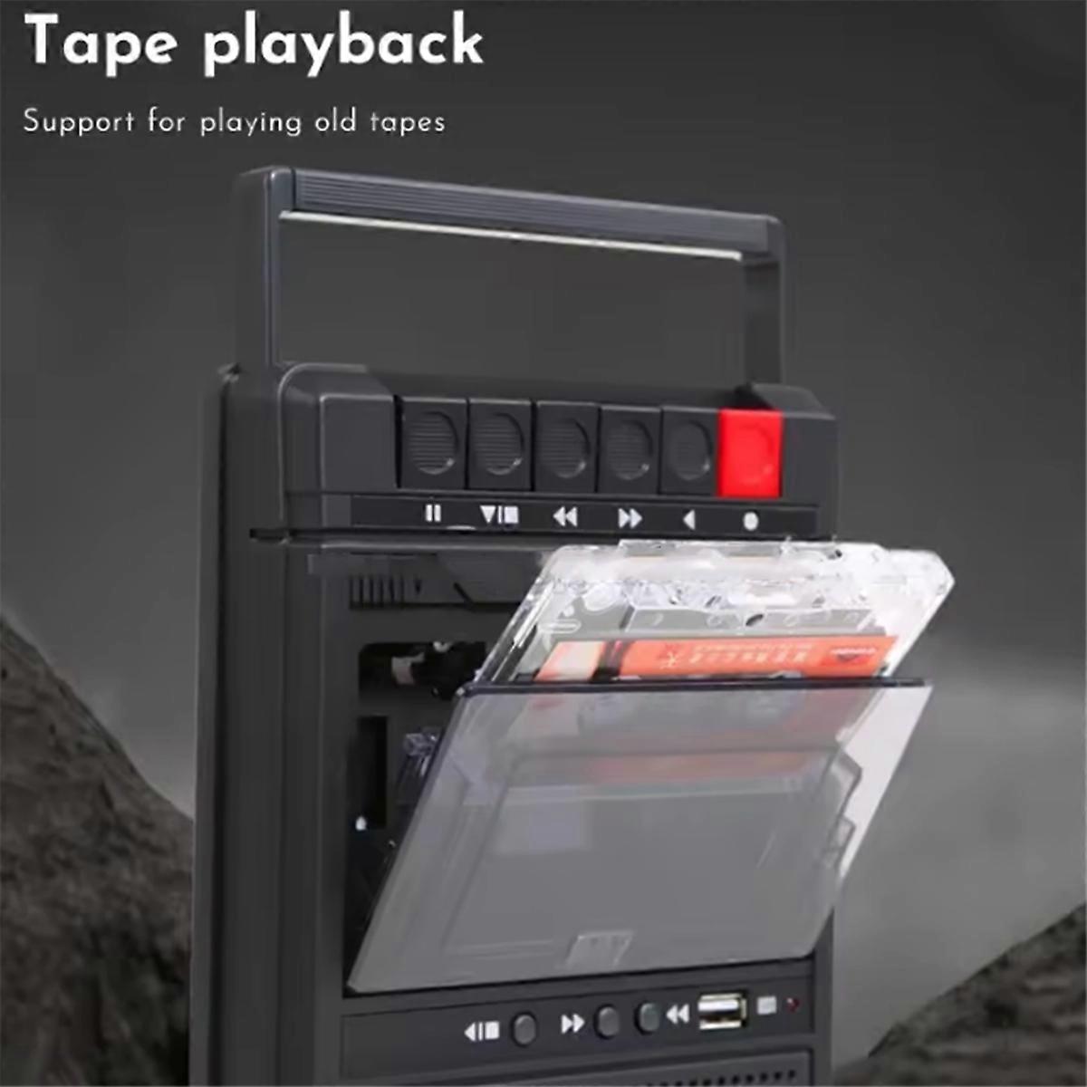 Multifunction Retro Portable Handheld Tape USB Player Cassette Recorder ...