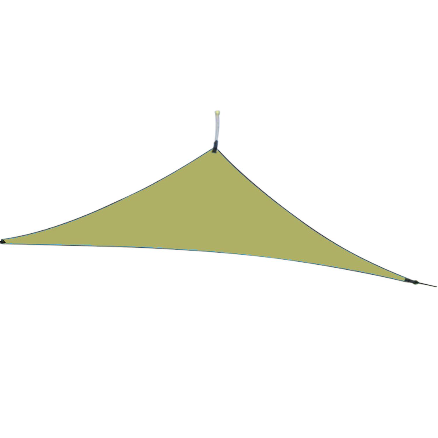 Army Green 3x3x3m 10ft Rain Fly Uv Resistant Sun Shade Sail Canopy ...