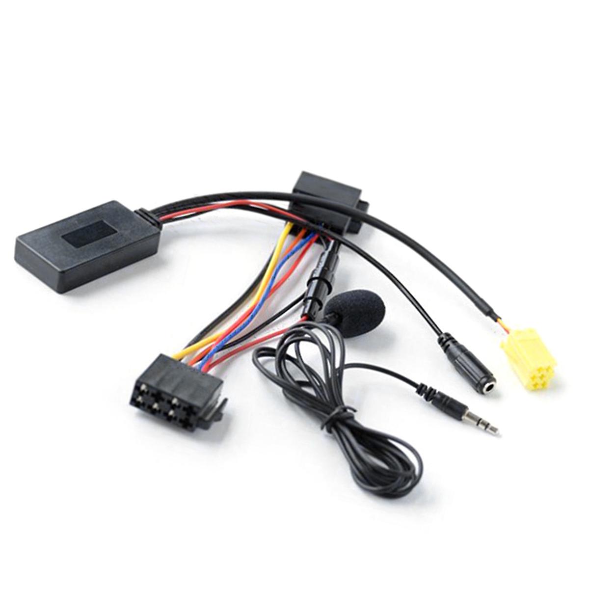 6pin Car Bluetooth Audio Adapter Mic Handsfree Aux Cable For 159 500 ...