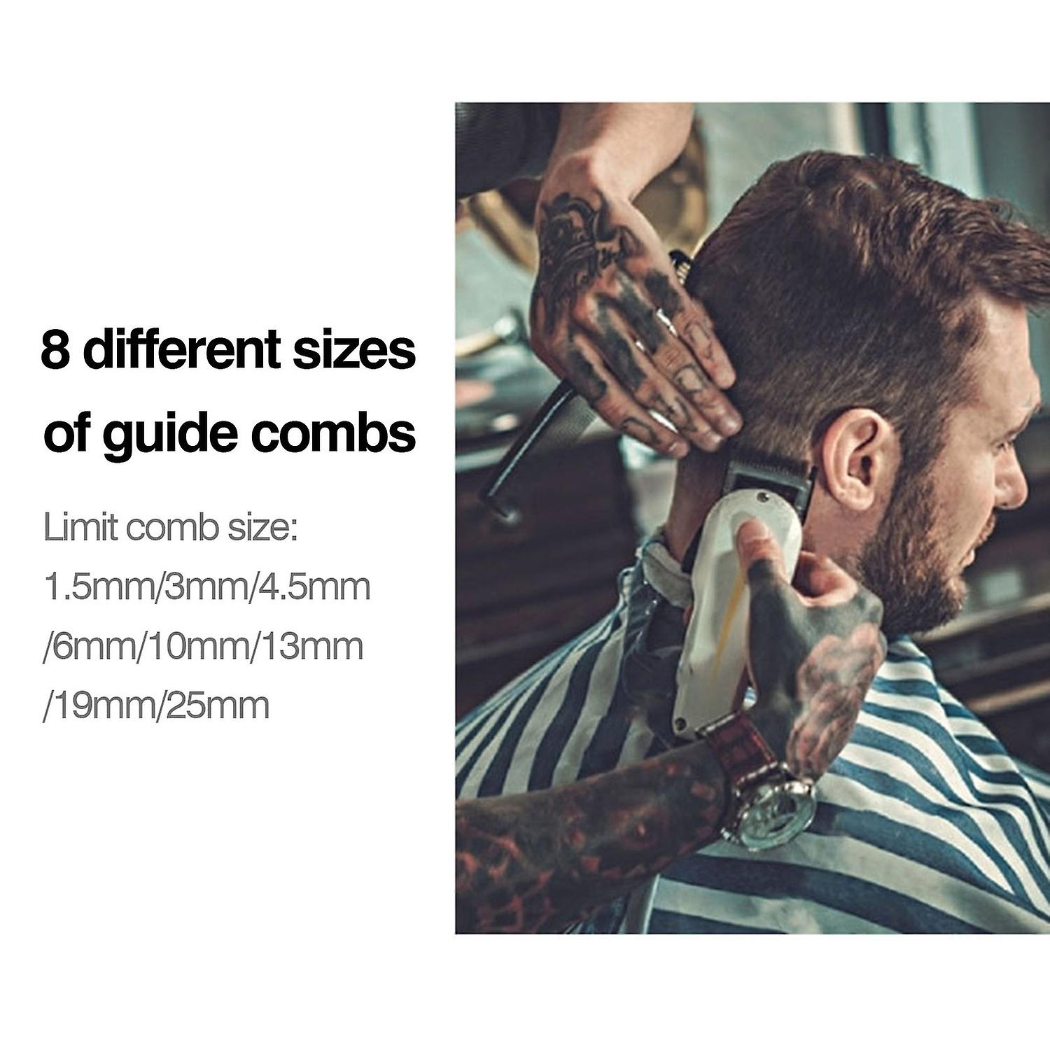 8 Sizes Professional Cutting Guide Comb Set Limit Comb Set Replacement ...