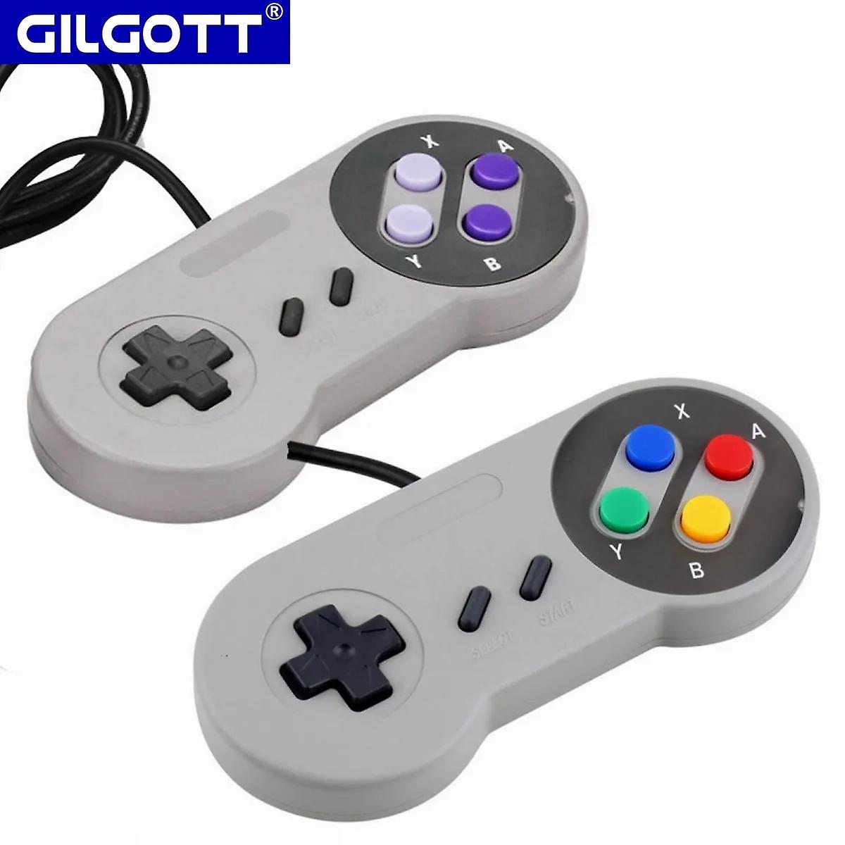 2pcs/set 1.4m Wired Usb Game Controller Pc Gamepad Retro Gaming ...