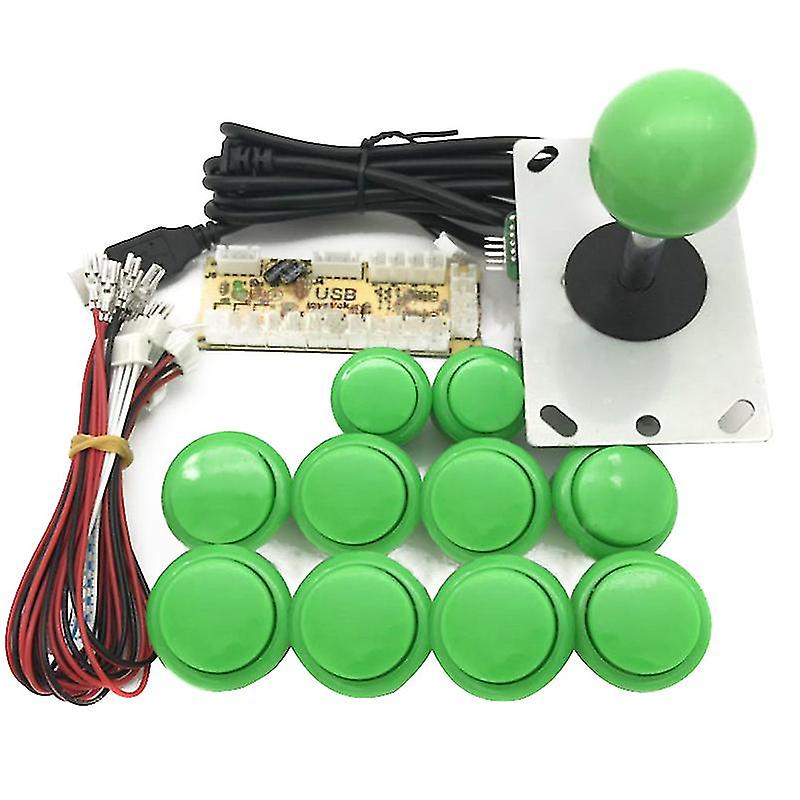 Arcade Buttons Game Usb Encoder Pc Joystick Controller Diy Kit For Mame ...
