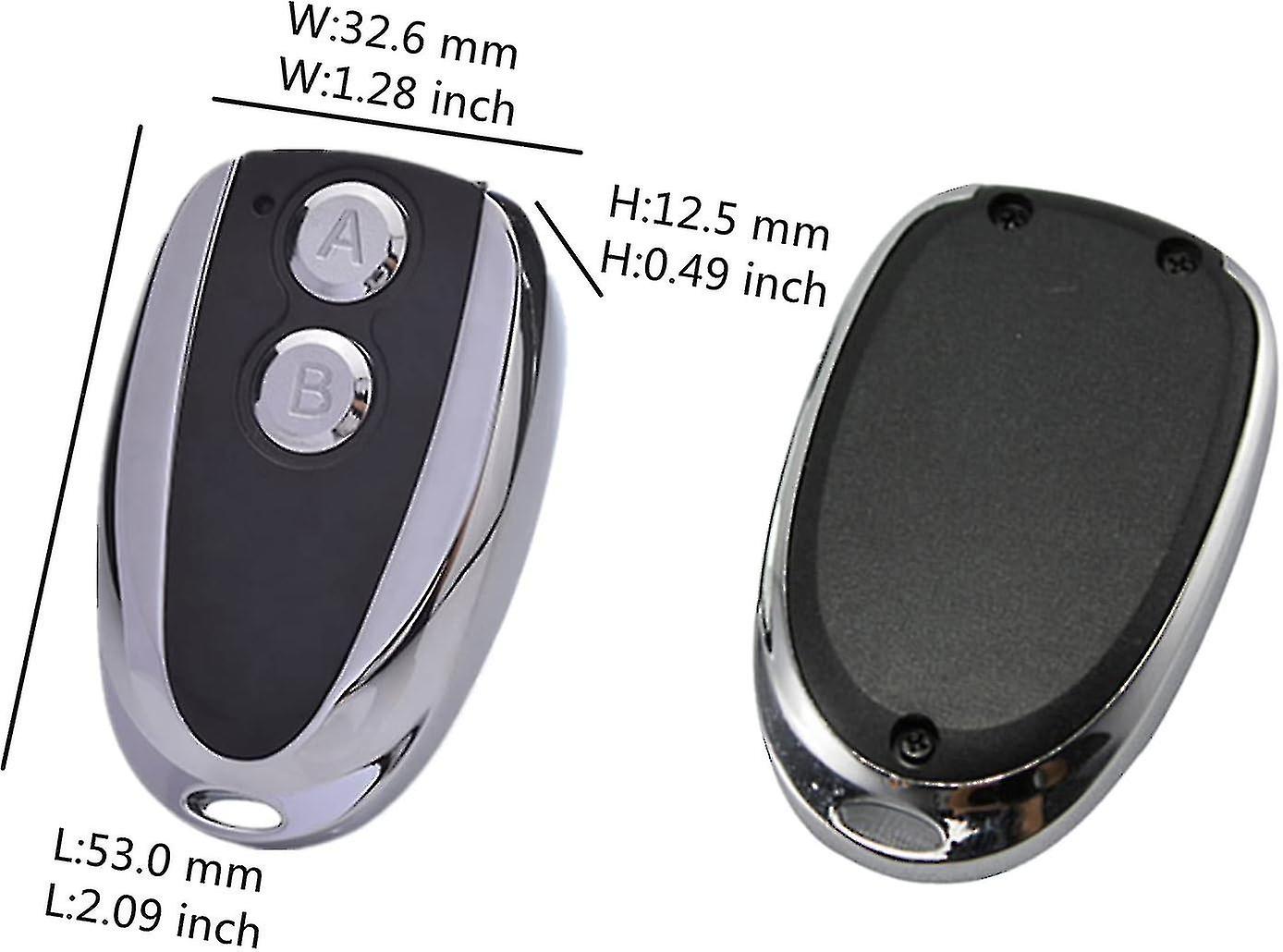 433.92 Mhz Remote Control Compatible With Ecostar Rsc 2 / Rse 2 / Rsz 1 ...