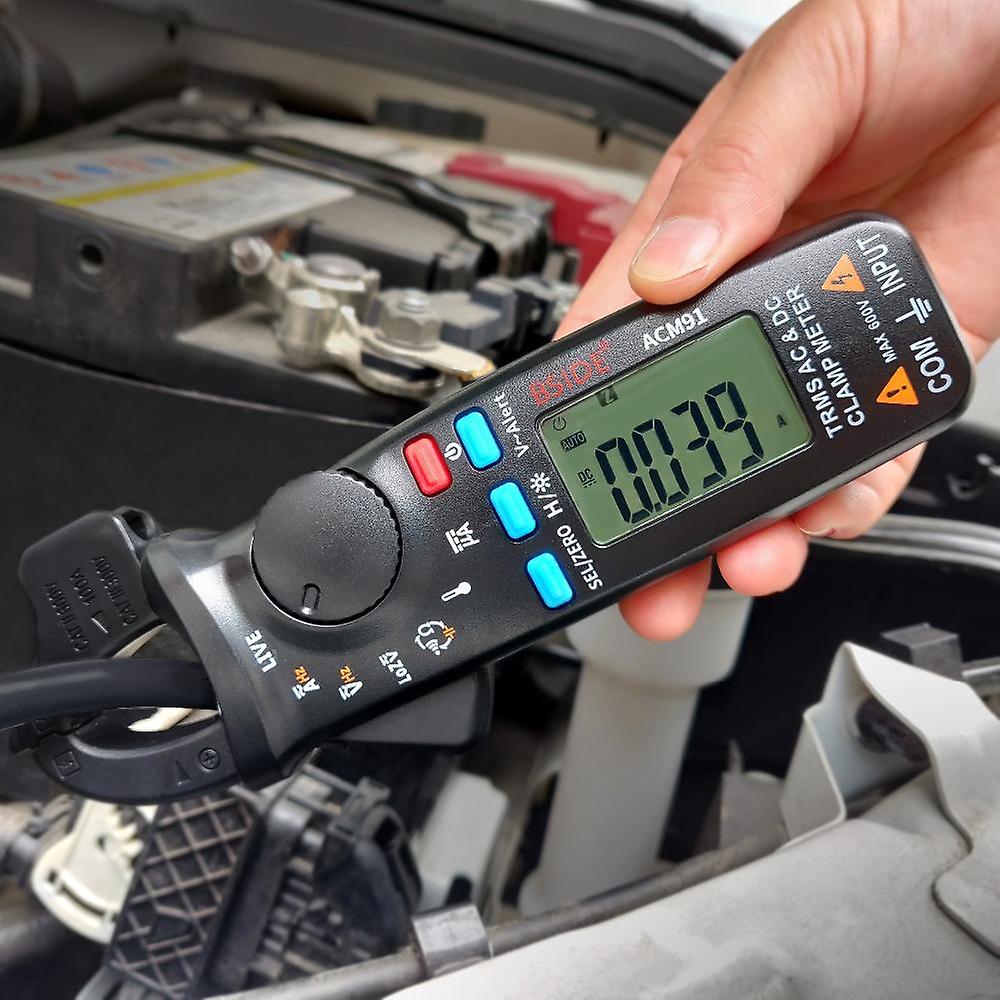 Acm91 digital ac/dc current clamp meter auto-range car repair trms ...