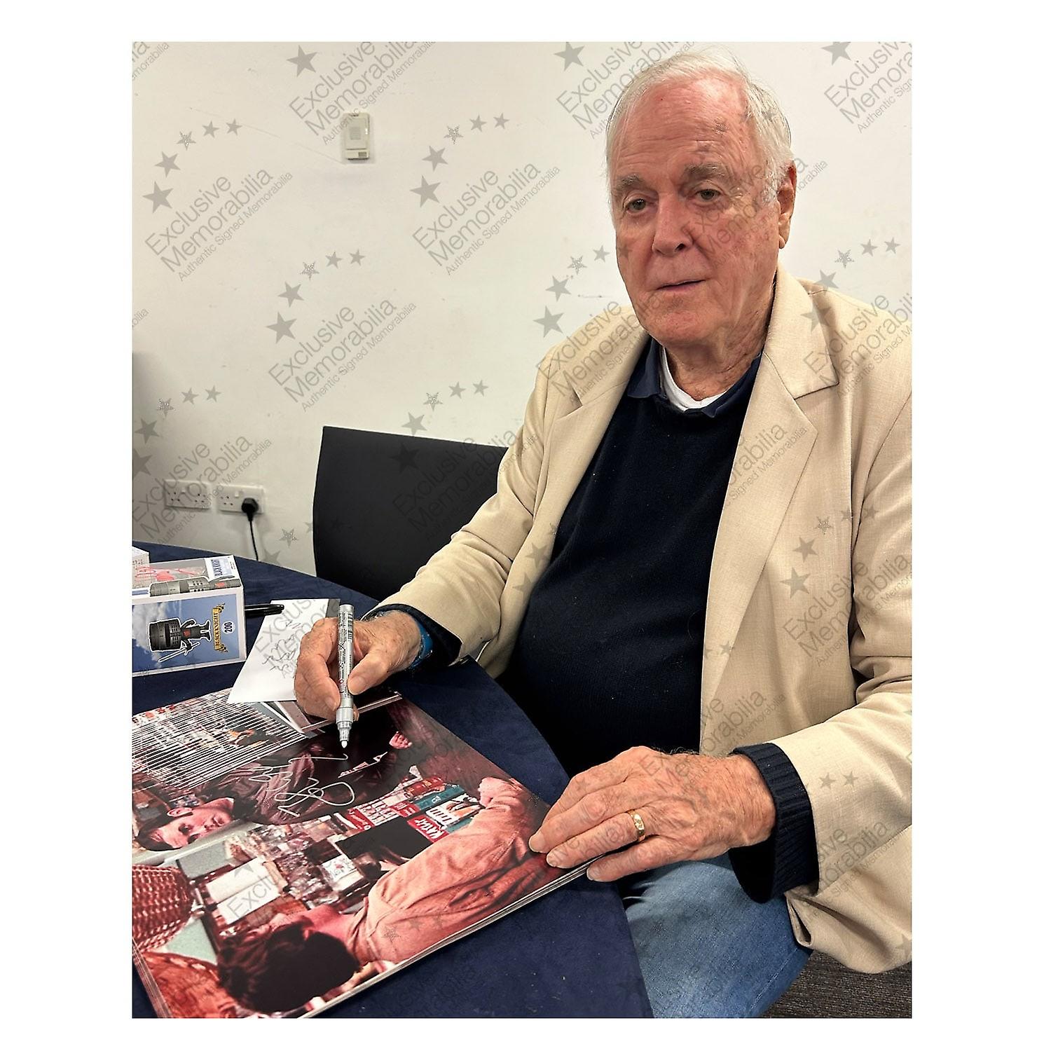 John Cleese Signed Monty Python Photo: Parrot Sketch. Deluxe Frame ...