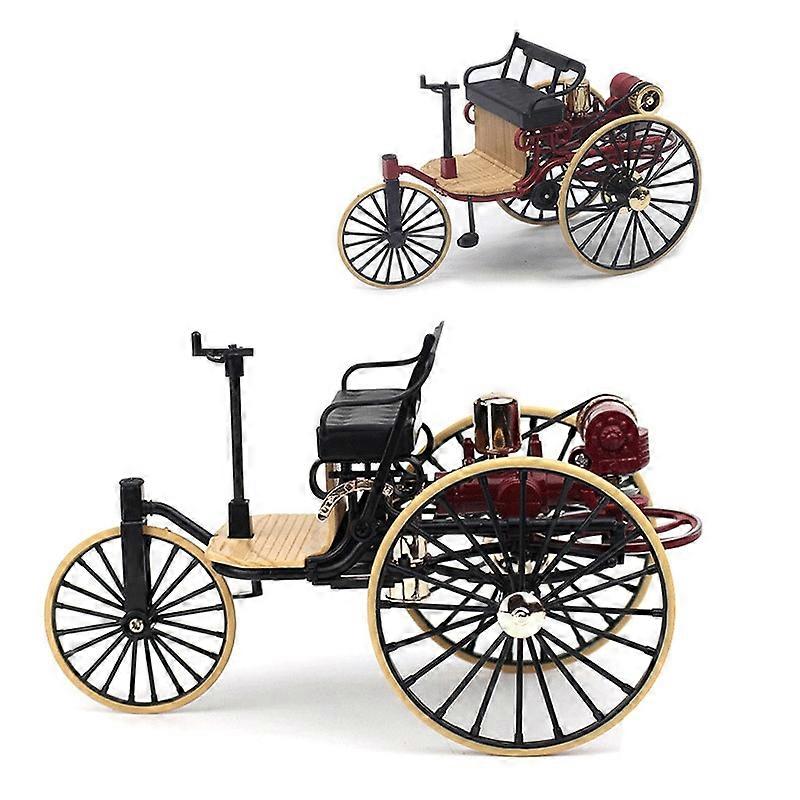 1Pc 1:12 1886 Vintage Classic Car No.1 Alloy Car Model Simulation ...