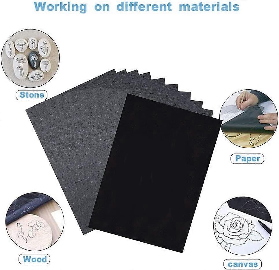 Copy Paper One Side Painting Graphite Carbon Transfer Drawing Copy ...