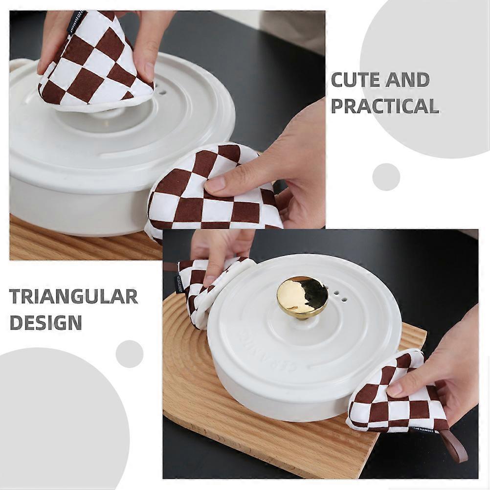 2Pcs Pot Handles Cover Anti-Scald Pot Lid Knob Covers Heat Resistant ...