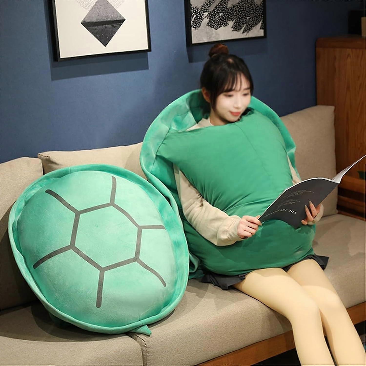 Cute multi-functional giant wearable turtle shell pillow, suitable for ...