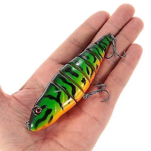 Fishing baits lures 11.8cm/35g lifelike 7 jointed sections fishing lure ...