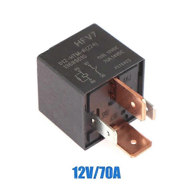 1 PC 12V Relay HFV7 012-HTM-R 70A 12VDC 4Pins Car Relay | Fruugo UK