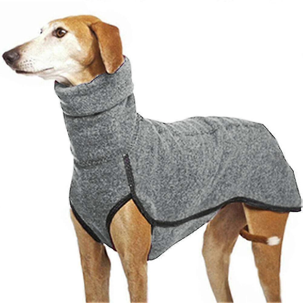 Pet Dog Winter High Collar Jumper Sweater Greyhound Whippet Clothes ...
