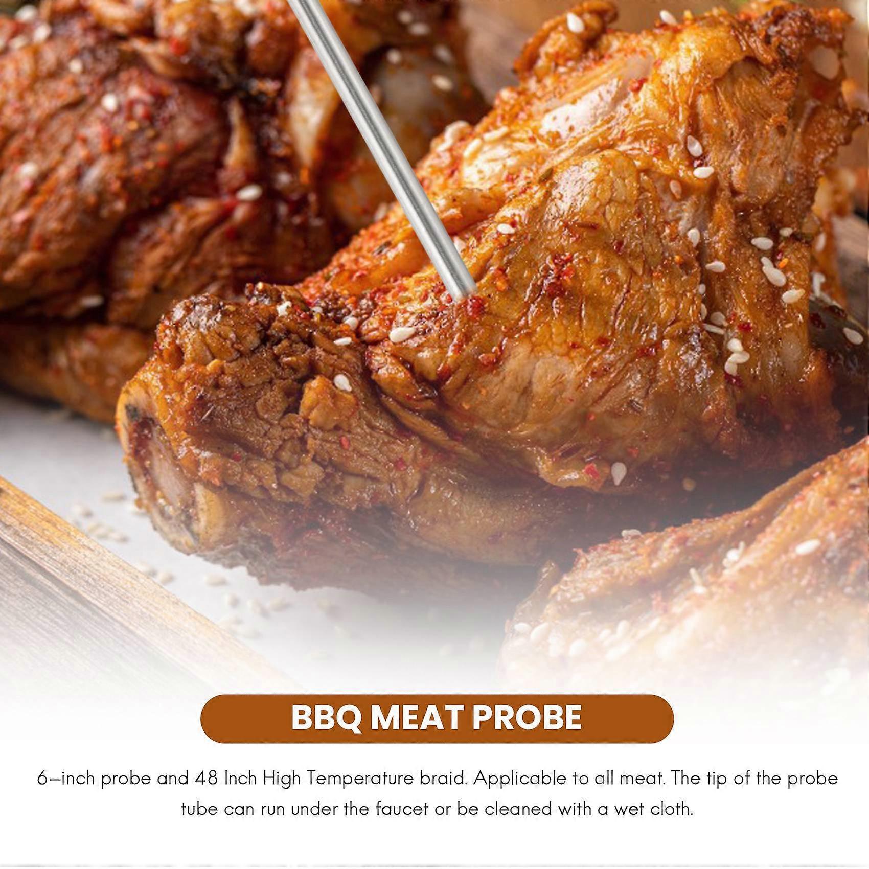 Replacement High-Temperature Meat Probe for Pellet Grills and Pellet ...