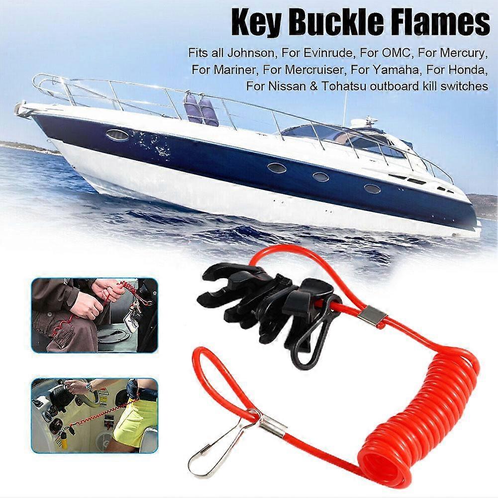 Boat Outboard Switch Engine Motor Lanyard Kill Urgent for YAMAHA Jet ...