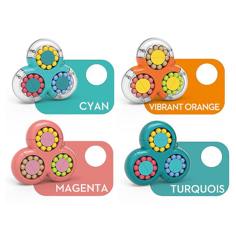 Ny magisk bønne terning roterende legetøj voksne stress relif magiske ...