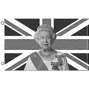 Tribute To Queen Elizabeth Ii Flag 3x5ft Queen Elizabeth Flag | Fruugo UK