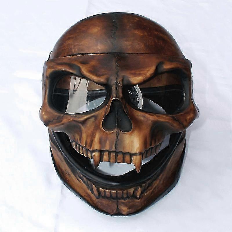Necromancer Skull Helmet with Sunglasses for Women Men Halloween ...