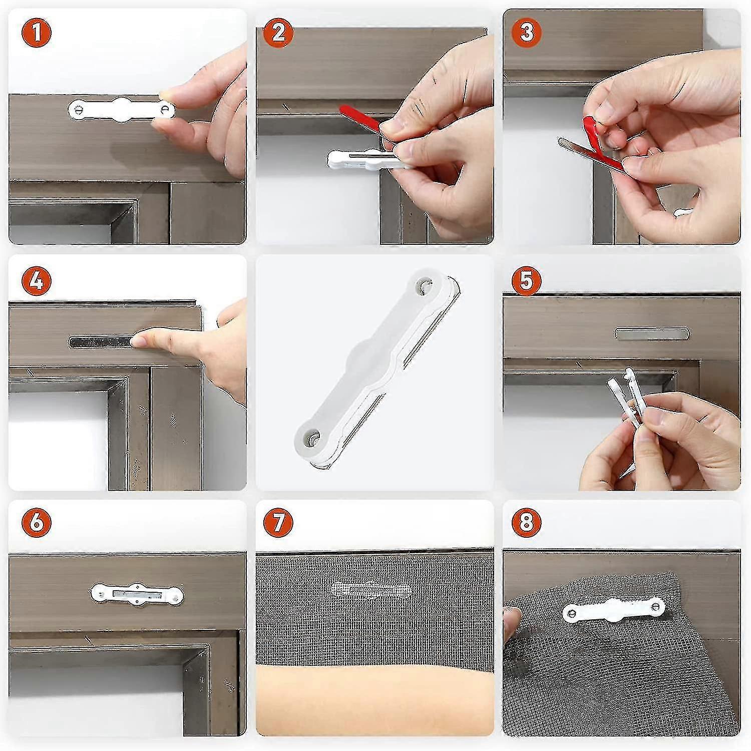 Magnets For Fly Screens, Pack Of 22 Self-adhesive Magnetic Strips ...