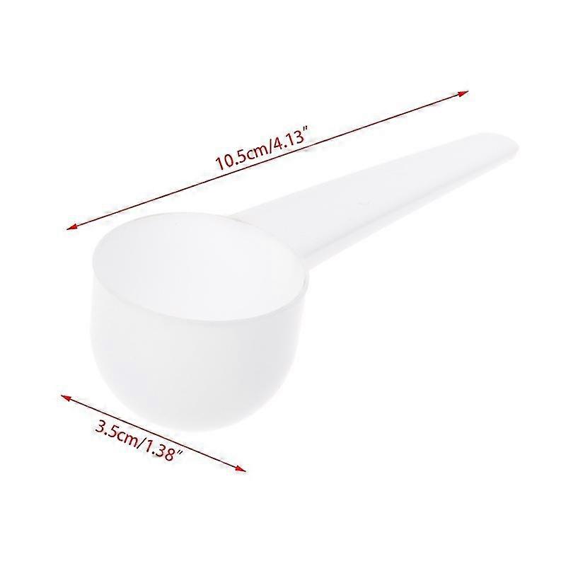 Milk Powder Measuring Spoon White Plastic Refillable Seasoning Scoop ...