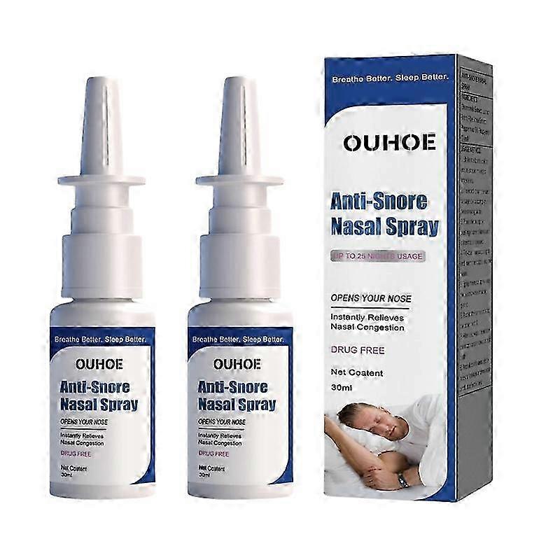 1-3pcs Snoring Nasal Spray Snore Stopper Drop Relief Remedy Anti ...