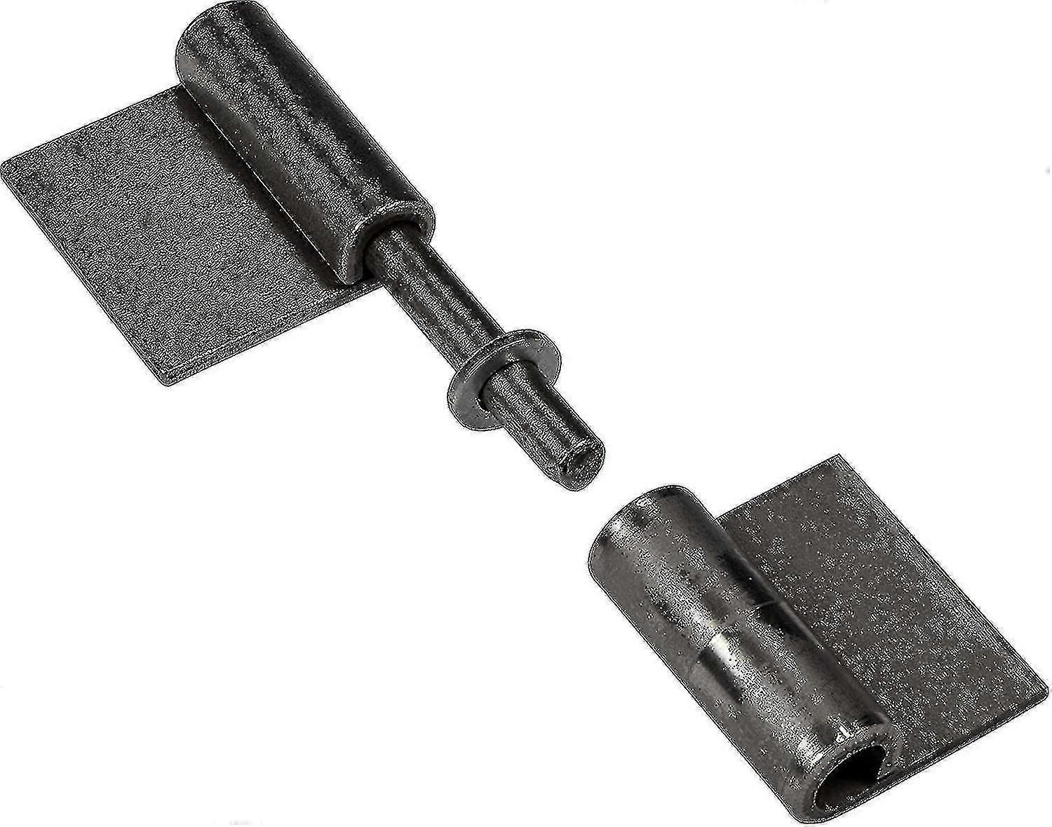 Welded Door Hinges - Metal - Height = 82 Mm Robust Hinges For Garden ...