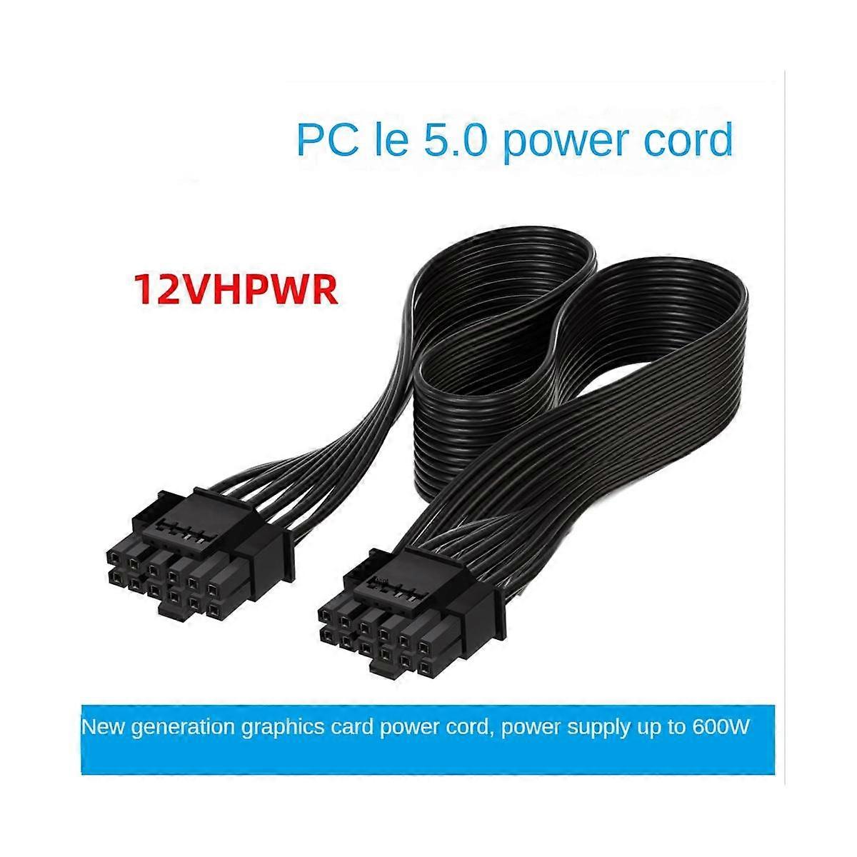 16Pin to 16Pin ATX3.0 PCIe 5.0 12VHPWR Power Modular Cable for RTX3080 ...