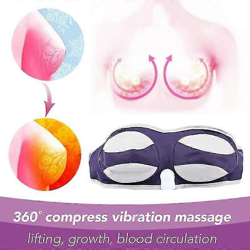 Massage Bra Electric Usb Breast Enlargement Breast Massage Machine Home Vibration Beauty Breast ...
