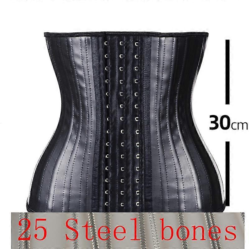 Latex Waist Trainer 25 Steel Bone Women Binders And Shapers Corset ...