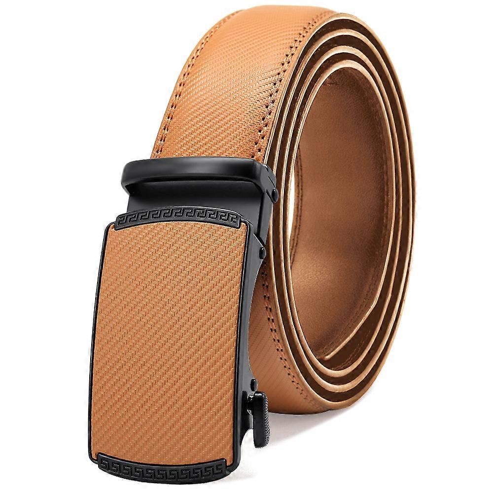 DOOPAI Mens Leather Belt Automatic Genuine Leather Belts Leisure ...