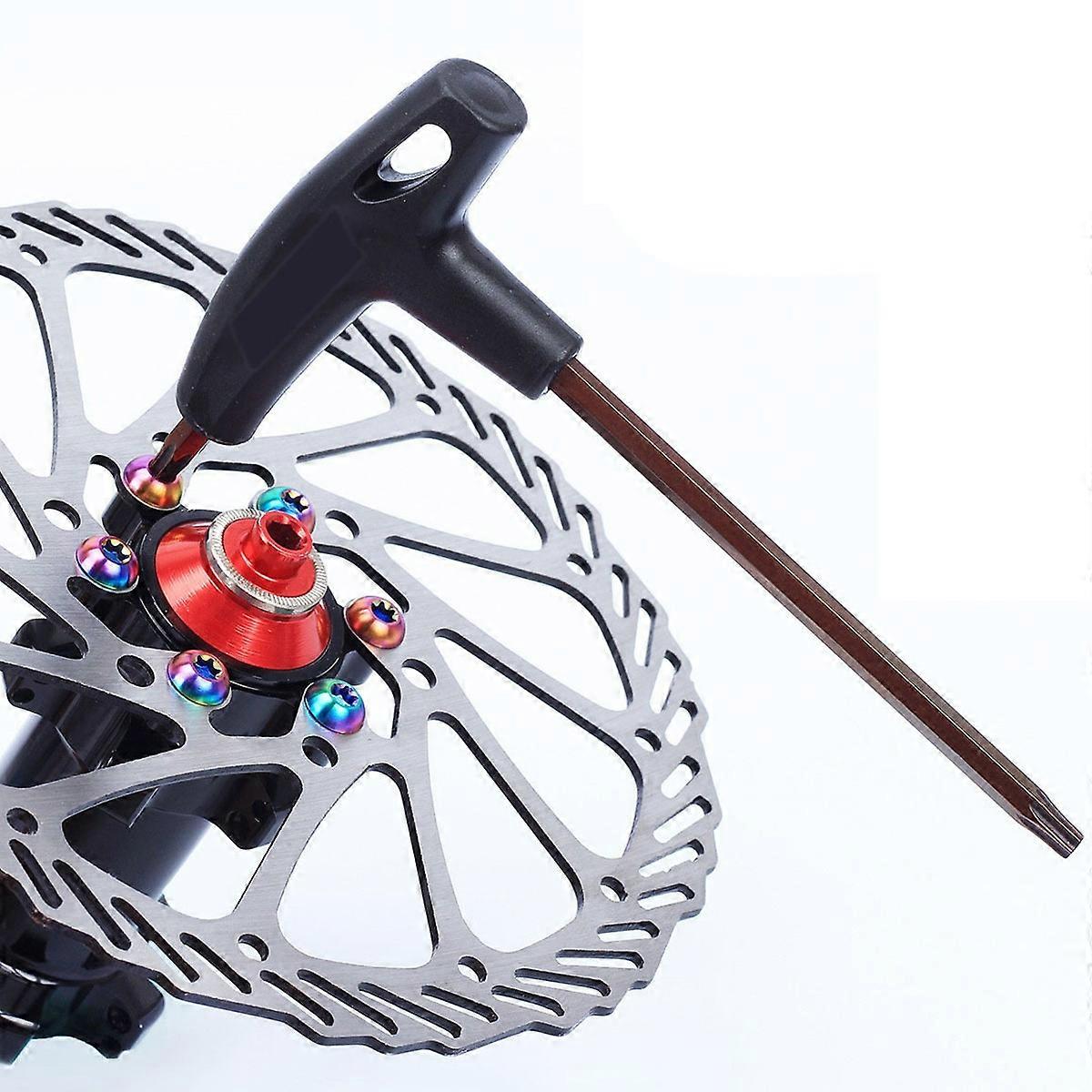 T25 plum wrench disc brake disc brake disc screw installation and ...