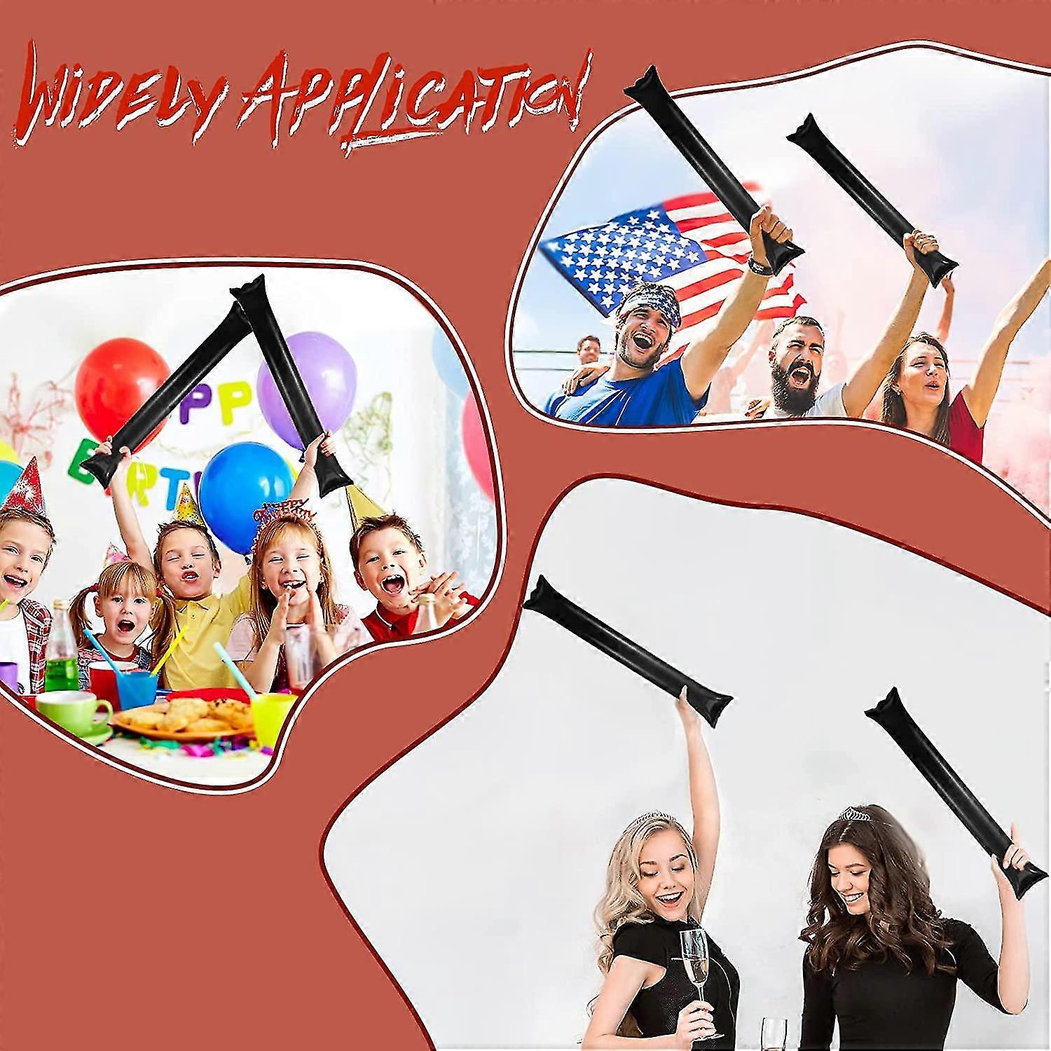 48 Pieces Thunder Sticks Team Spirit Boom Sticks Cheering Sticks ...