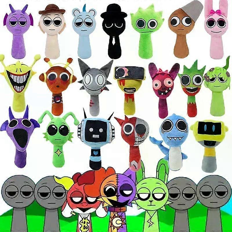 Gaibosi Sprunki Plush Toys Sprunki Incredibox Plushie Doll Game Cartoon ...