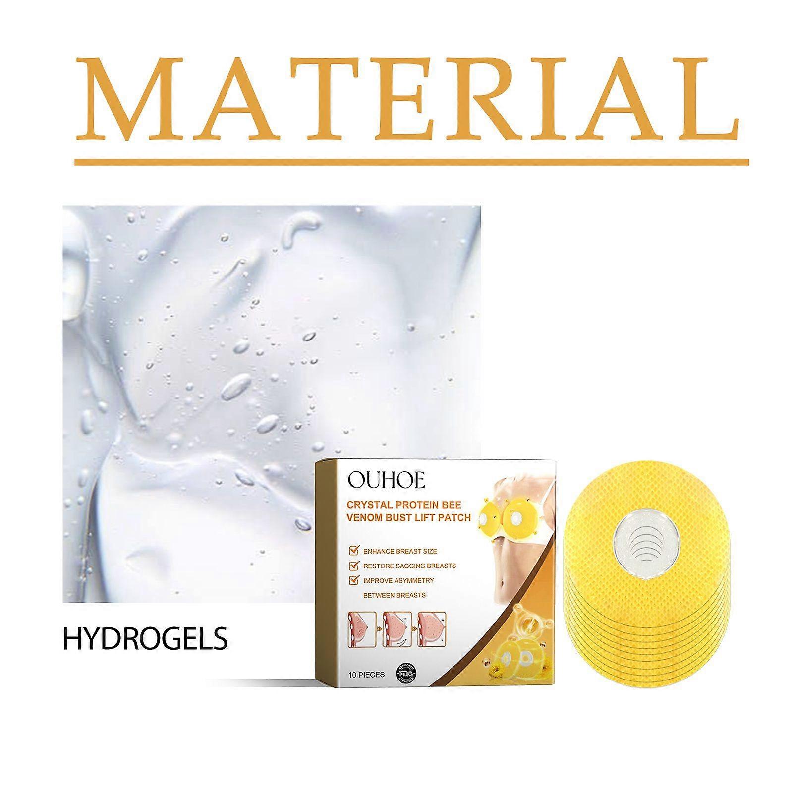 Crystal Protein Bee Venom Bust Lift Patch, Lift Chest Anti-Sagging Non ...