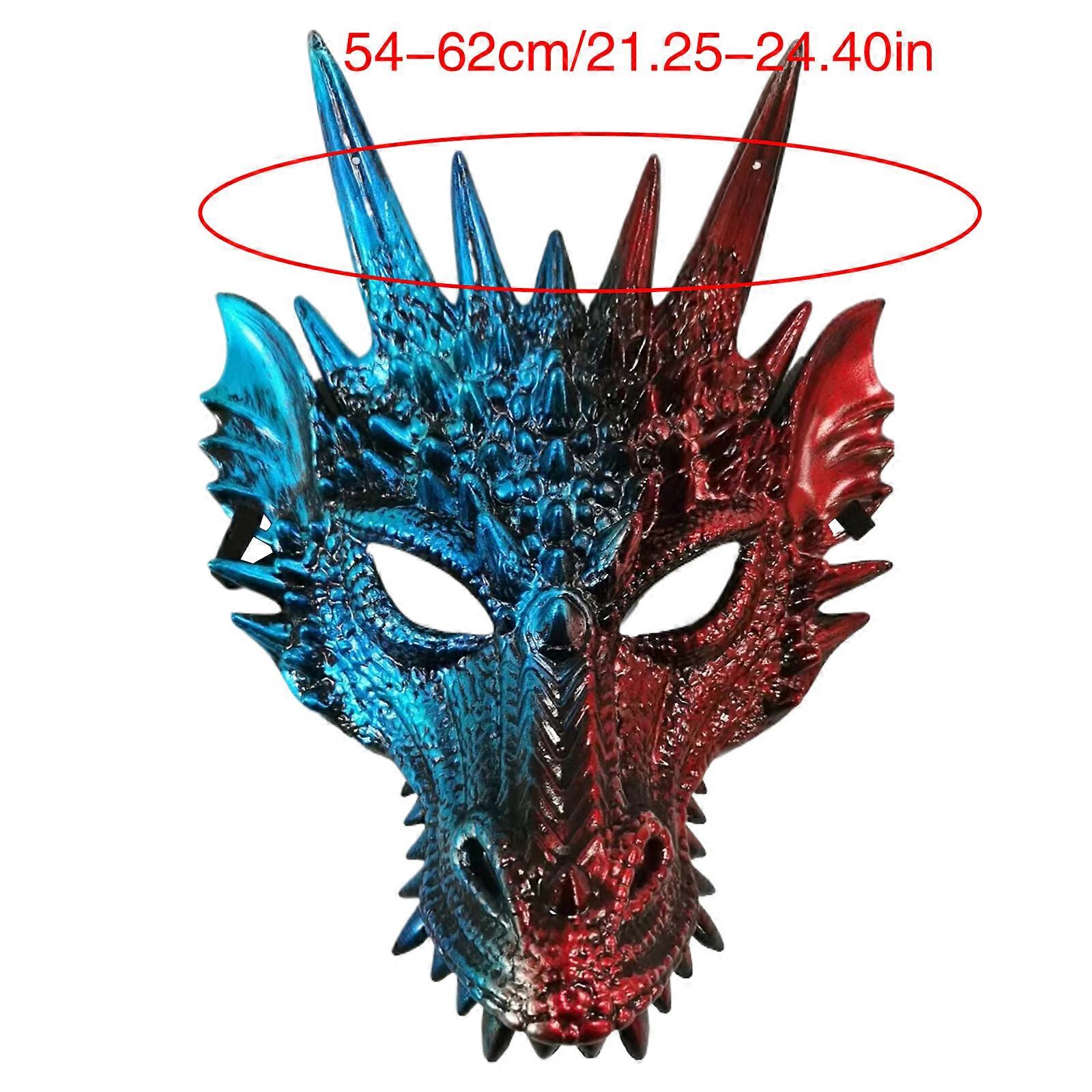 Dragon Mask For Kids Adults Festival Party, Halloween Dragon Cosplay ...