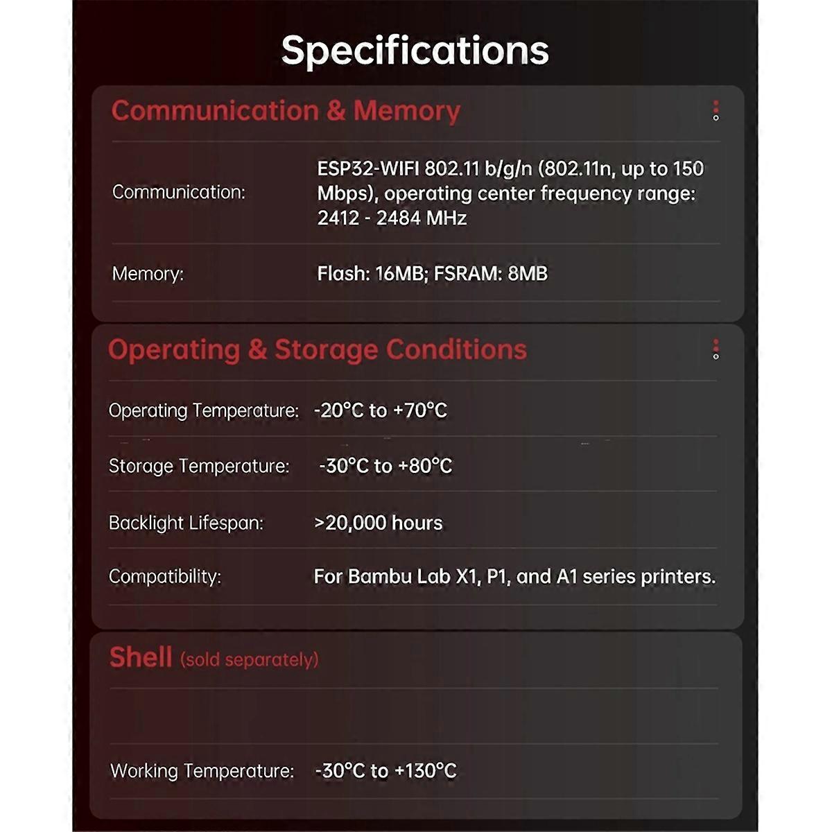 BIGTREETECH Panda Knomi Display Screen Customize UI OTA Firmware Real ...