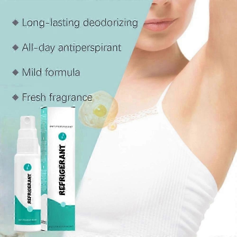 Antiperspirant Deodorant Spray 30ml For Sweaty Hands Sweat Feet ...