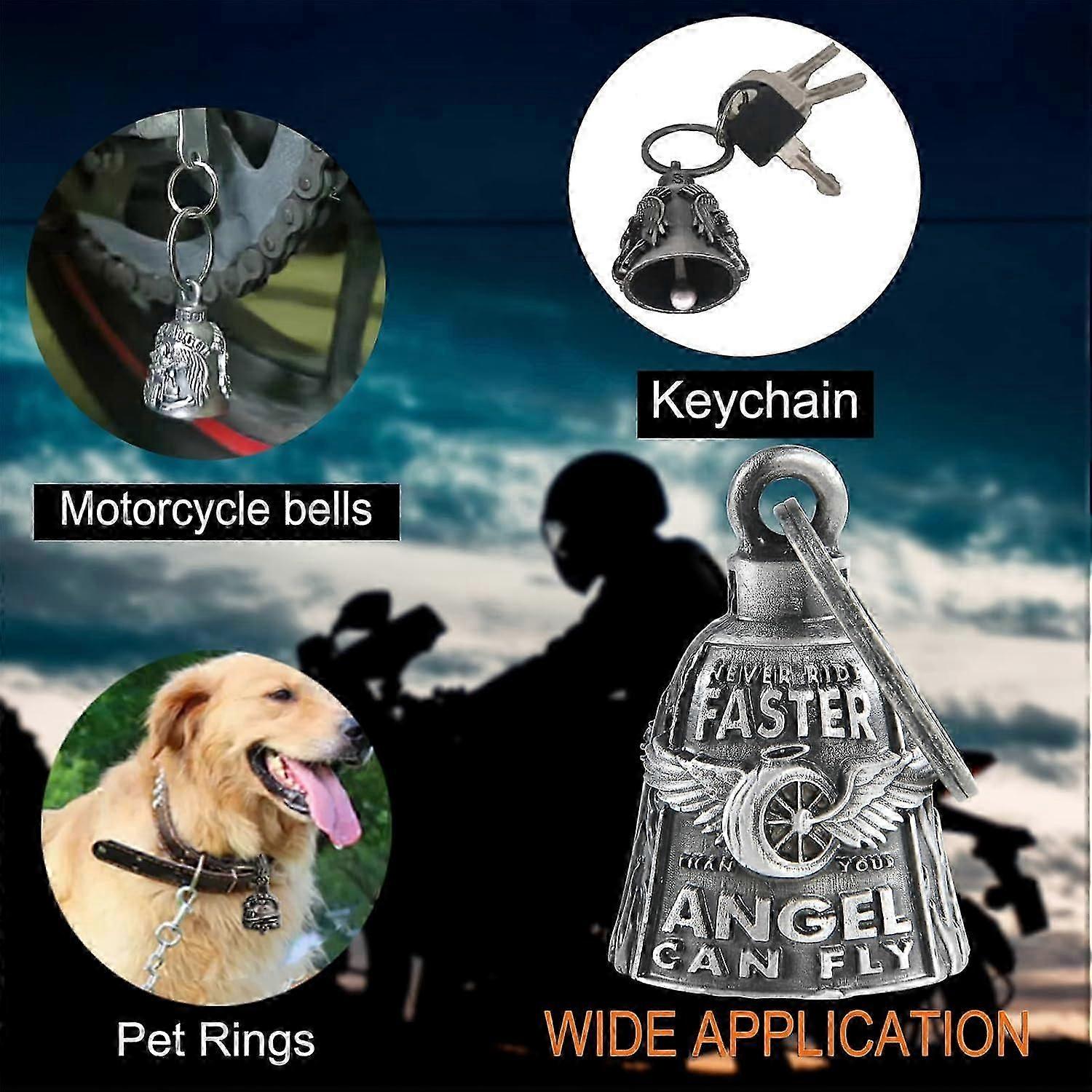2025 Motorcycle Bells for Bikers Guardian Angel Gremlin Bells for ...