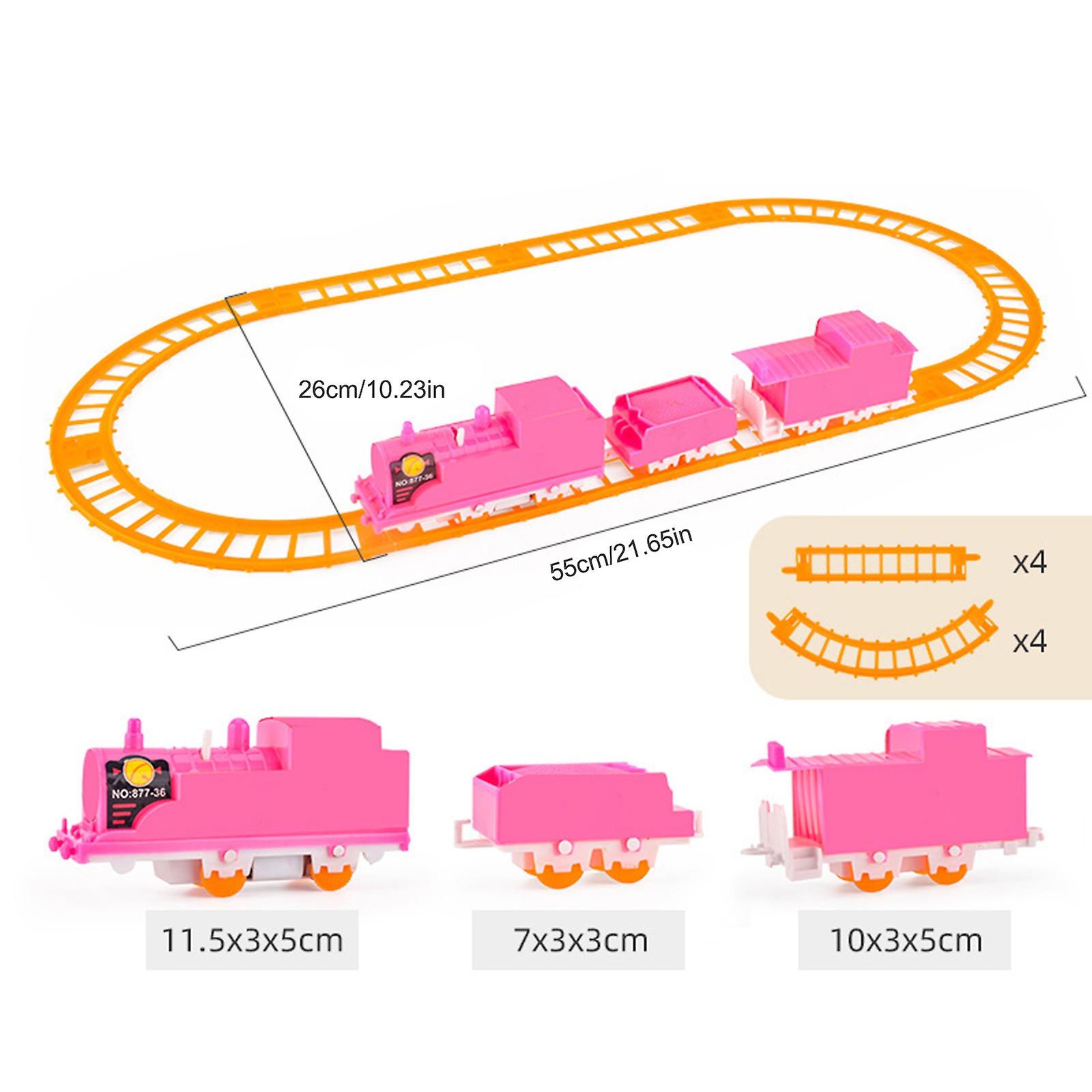 Multi-car Electric Small Train Track Adventure Small Train Children's ...