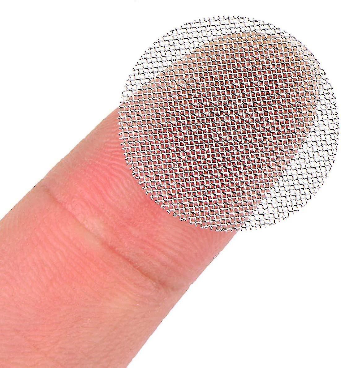 Pack of 150 pipe screens stainless steel smoking screens 15mm pipe ...