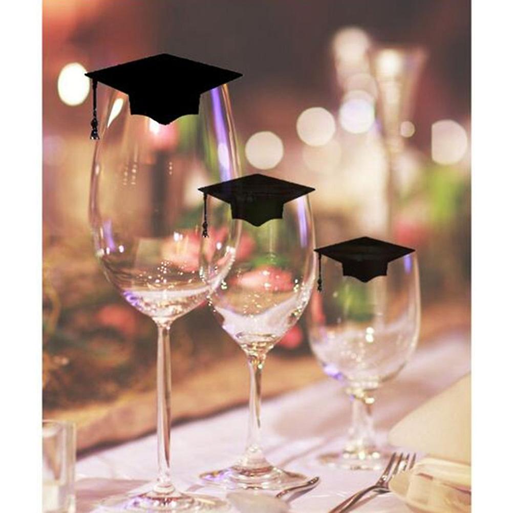 12 Pcs Dinner Table Decor Graduation Hat Cutout Preschool Graduation ...
