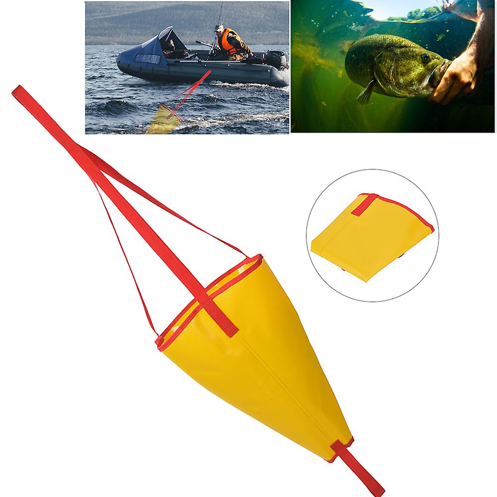 PVC Drift Sock Sea Anchor with Traction Rope and Buoy for Canoe Sea ...