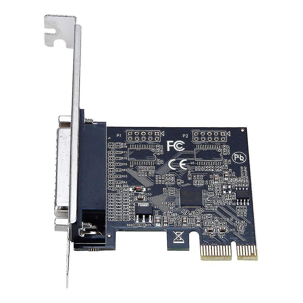 Parallel Port Db25 25pin Pcie Riser Card Lpt Printer To Pci-e For Express Cards Converter ...