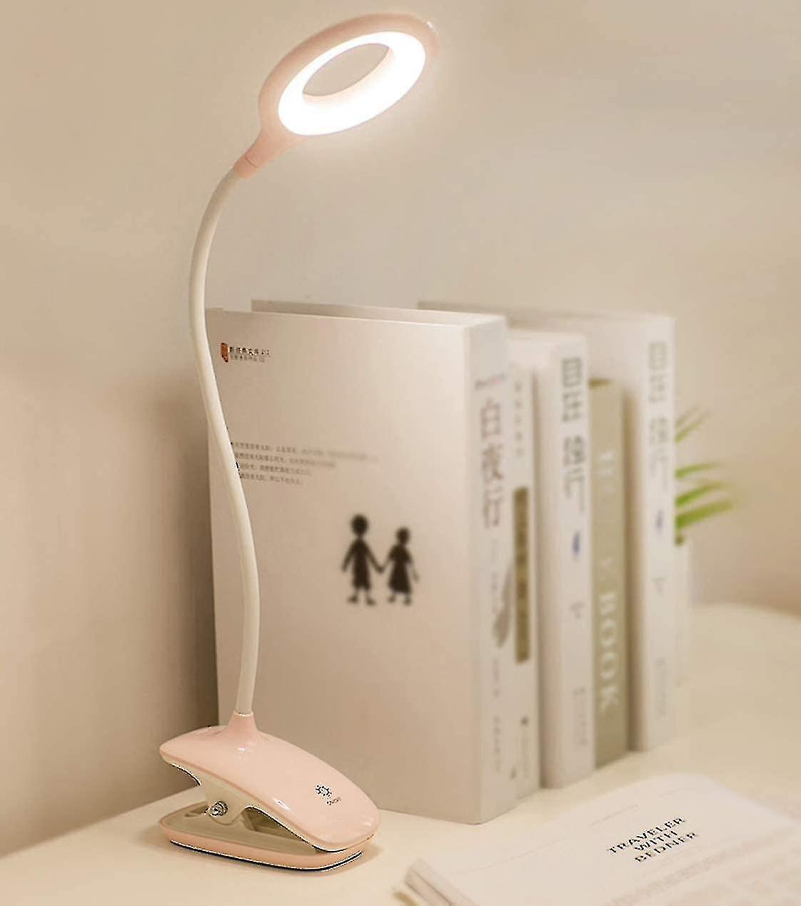 Dimmable Eye Protection Table Lamp Clip-on Reading Light For Teens ...